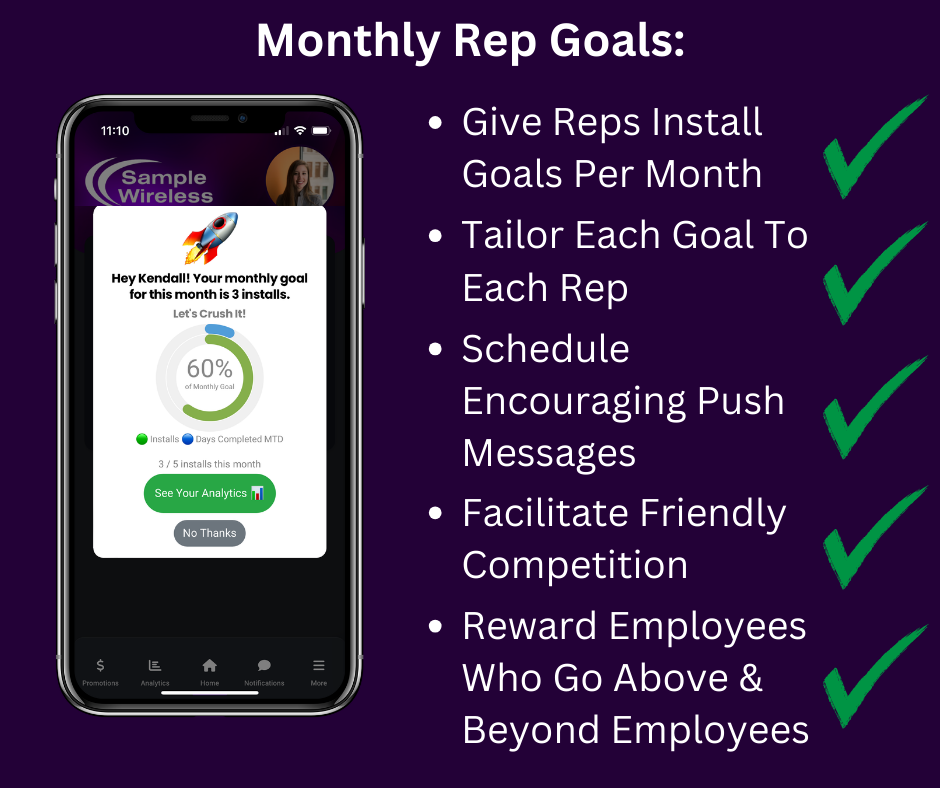 Unleashing the Power of Monthly Rep App Install Goals: A TracPoint Best ...